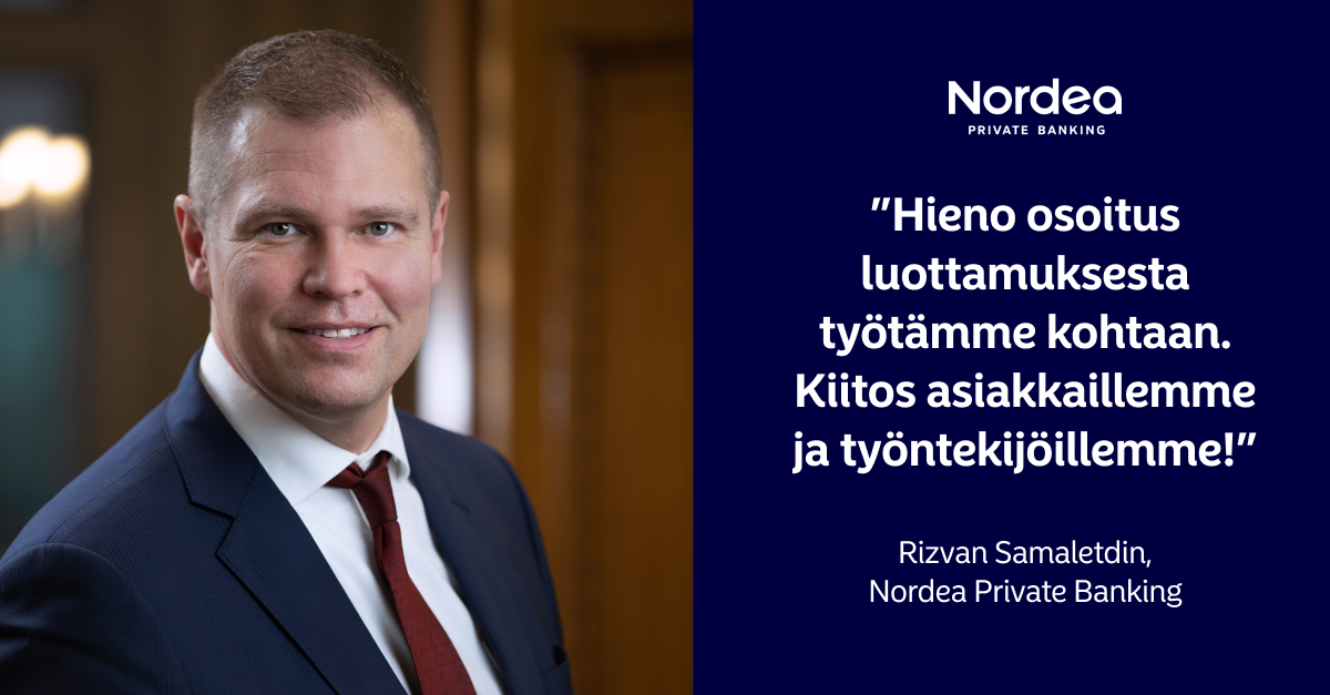 Nordealla Pohjoismaiden paras Private Banking | Nordea